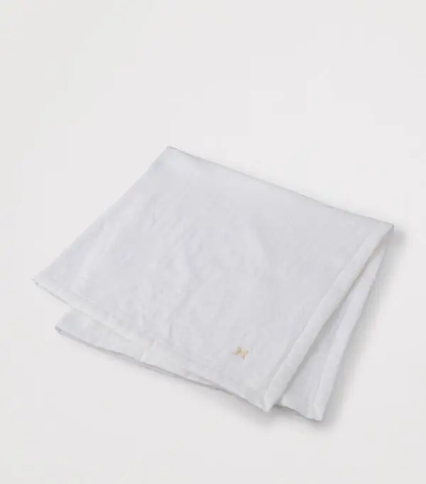 MIKI HOUSE Cotton Gauze Logo Bath Towel
