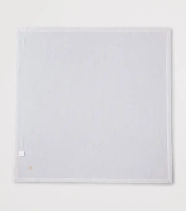 MIKI HOUSE Cotton Gauze Logo Bath Towel