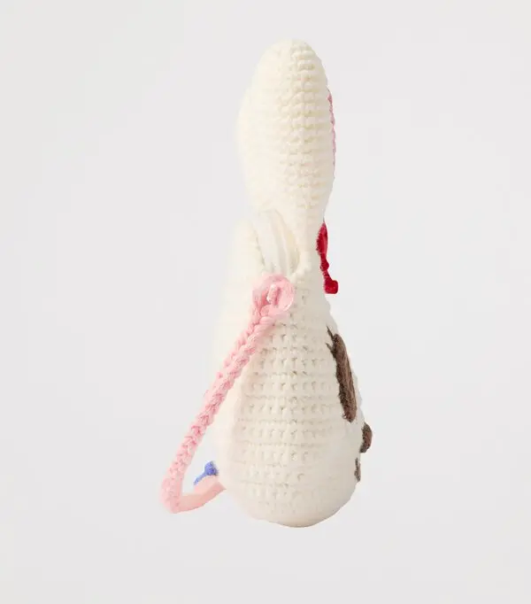 MIKI HOUSE Knitted Bunny Cross-body Bag