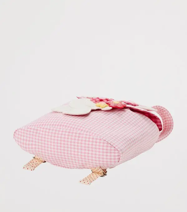 MIKI HOUSE Cotton-blend Chieco Saku Backpack - Pink