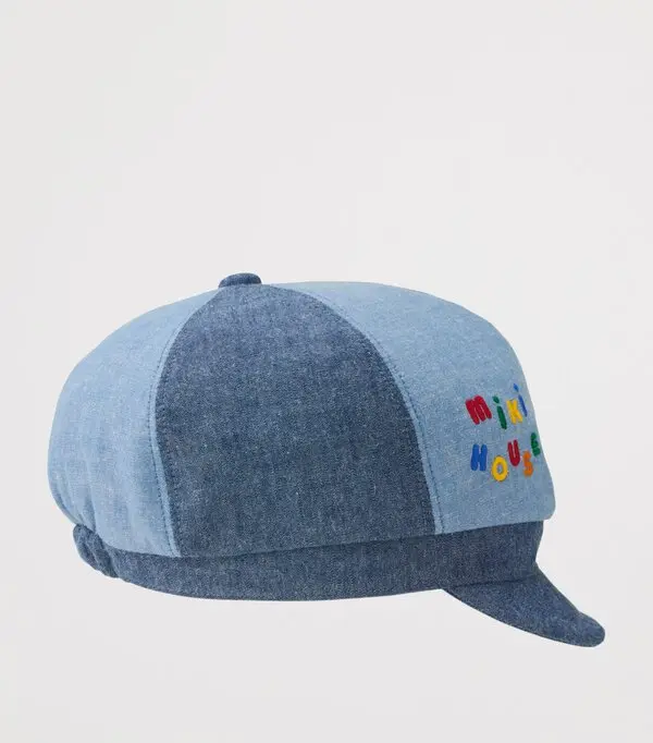 MIKI HOUSE Denim Animals Cap