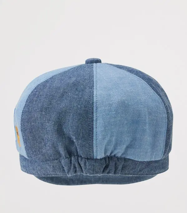 MIKI HOUSE Denim Animals Cap