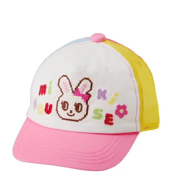 MIKI HOUSE Cotton Cap - Pink
