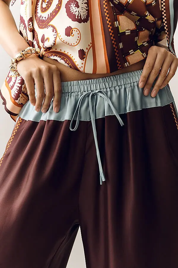 ALEMAIS Wilson Silk Pants