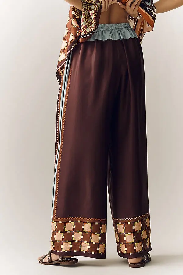 ALEMAIS Wilson Silk Pants