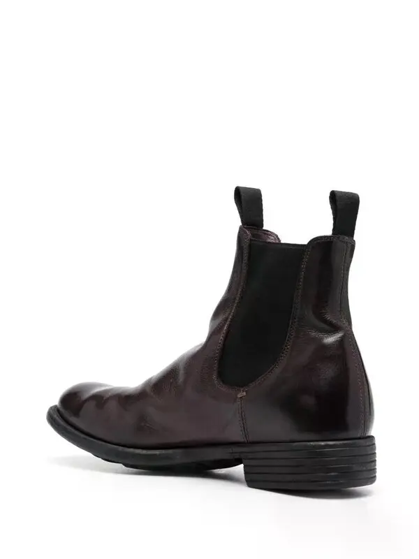 Officine Creative Calixte 004 Leather Ankle Boots