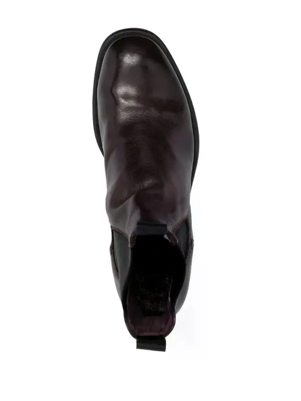 Officine Creative Calixte 004 Leather Ankle Boots