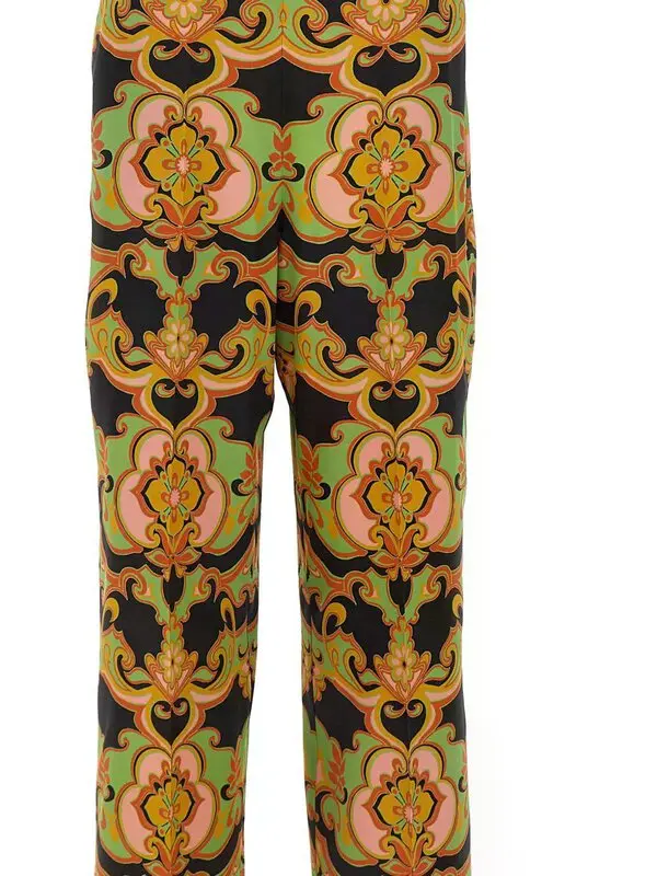 Etro Floral Print Palazzo Pants