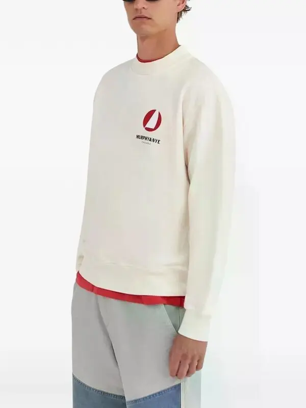 MURPHY&NYE Logo-print Cotton Sweatshirt