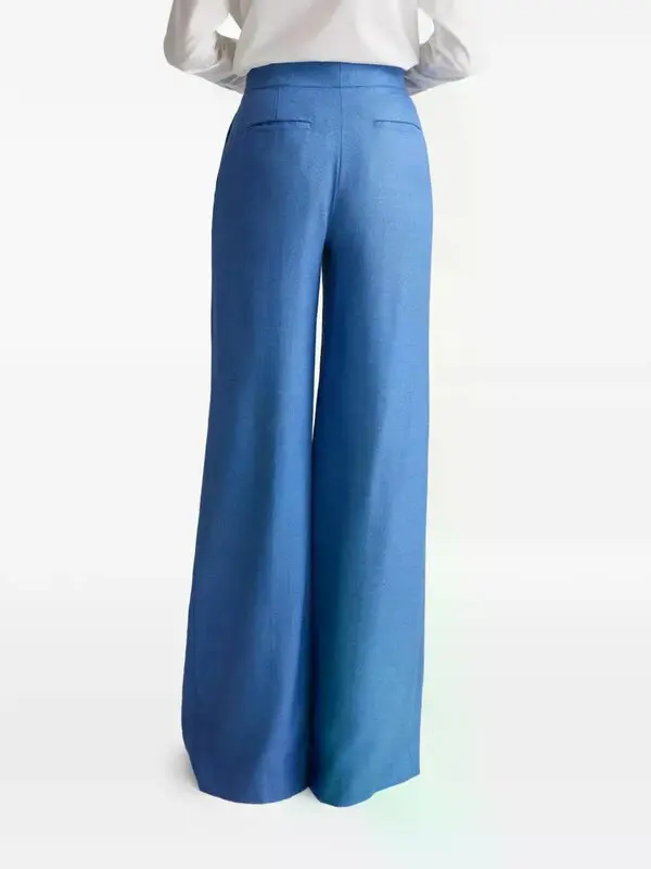 St. John Suiting Wide Leg Trousers