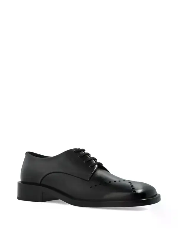 JIL SANDER Perforated Leather Derby Shoes