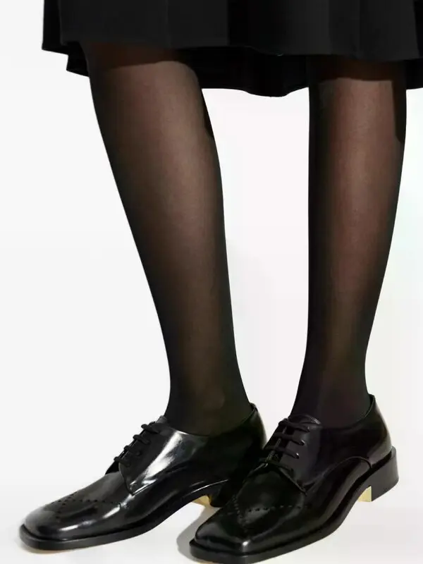 JIL SANDER Perforated Leather Derby Shoes