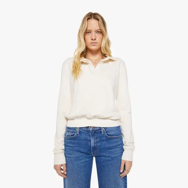 Sprwmn Polo Sweatshirt - White