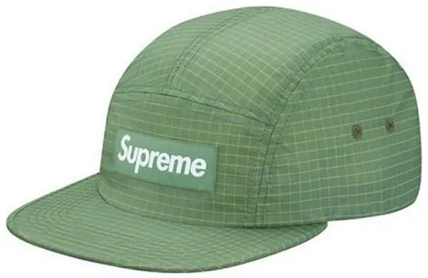 Supreme Ripstop Camp Cap - Light Green