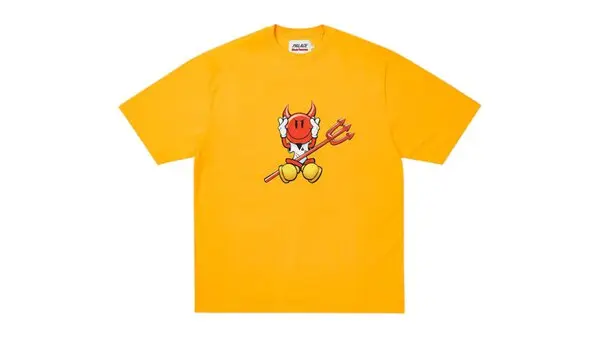 PALACE X World Industries T-shirt - Yellow
