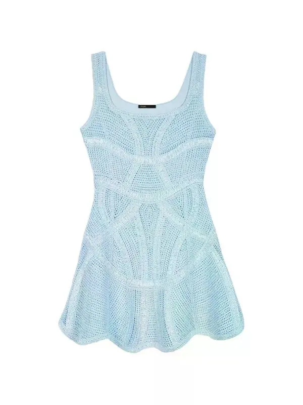 Maje Crochet Mini Dress