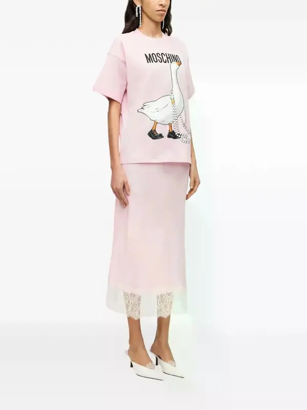 Moschino Goose-print T-shirt