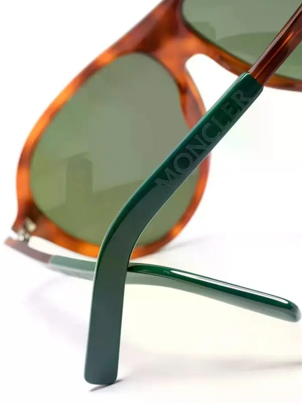 Moncler Roque Pilot-frame Sunglasses