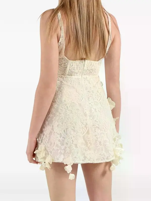 AMOSA Floral Lace Dress