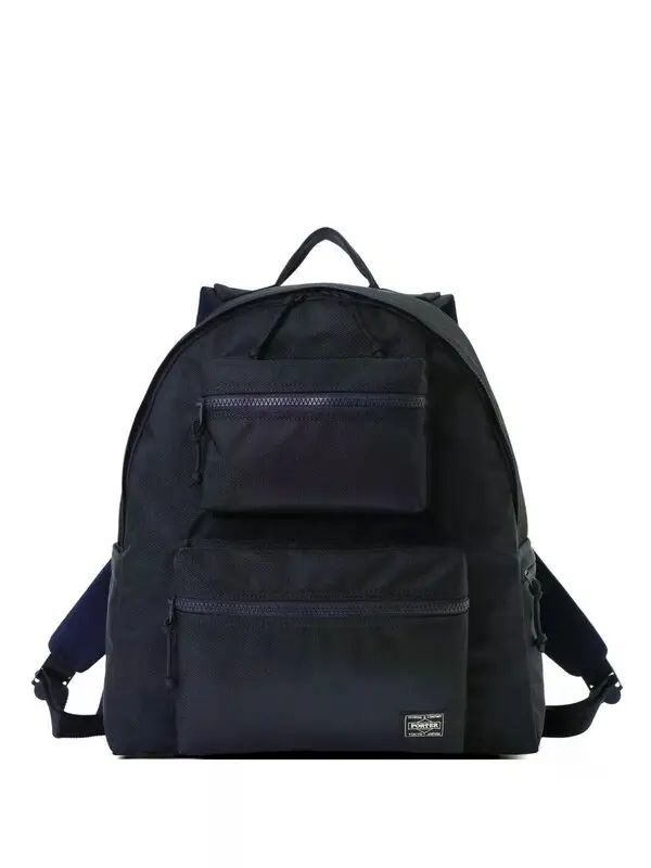 PORTER-YOSHIDA & CO Zip Pocket Backpack - Blue