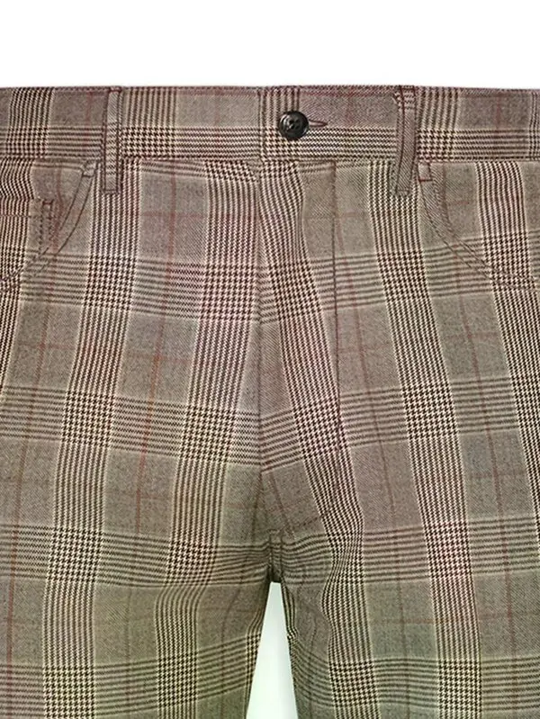 Amiri Check Boot-cut Trousers
