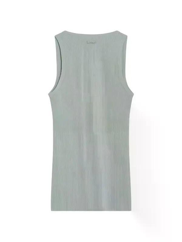 Max Mara Sleeveless Ribbed Knit Top