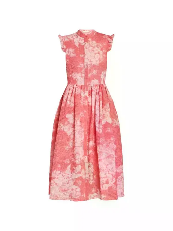 Erdem Floral-pattern A-line Midi Dress