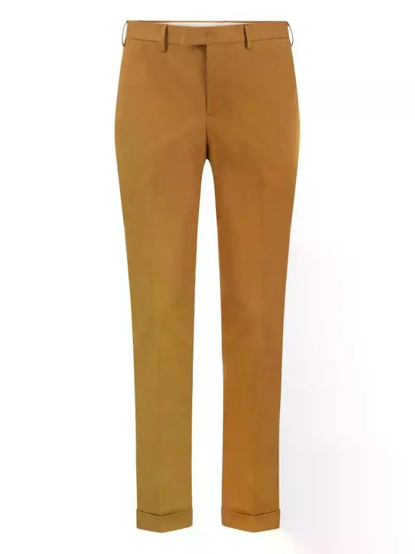PT TORINO Belt-loop Trousers - Brown