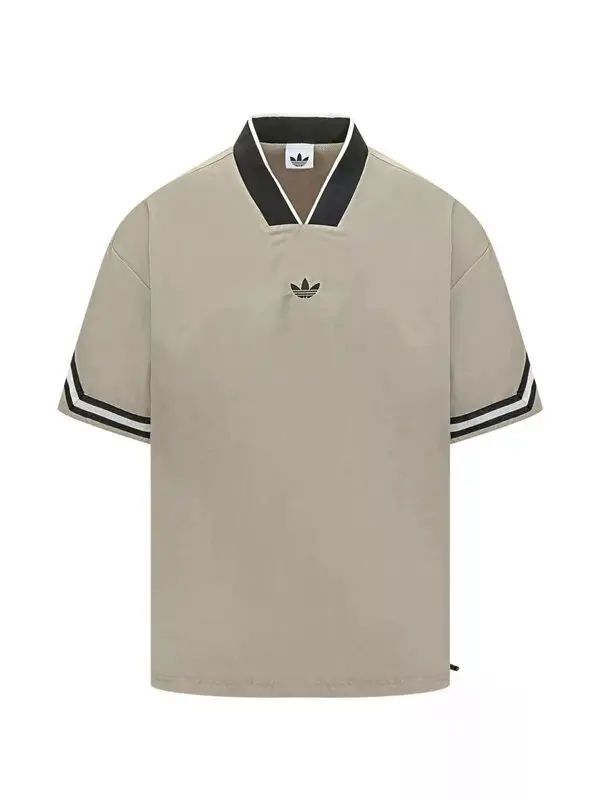 Adidas Basketball Warm-up T-shirt - Neutrals
