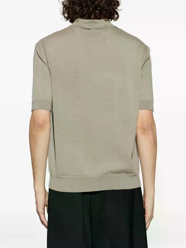 Balmain Logo-detail Polo Shirt