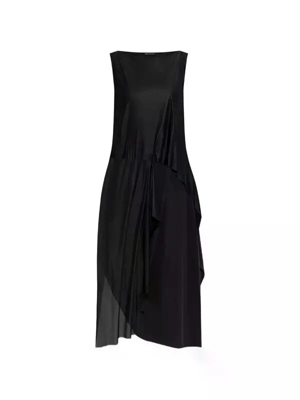Y3 Draped Dress - Black