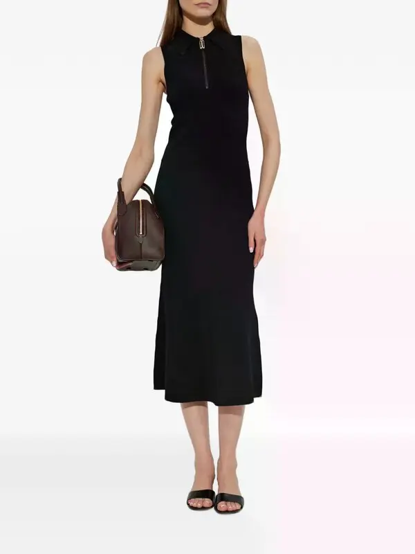 Victoria Beckham Collared Midi Dress