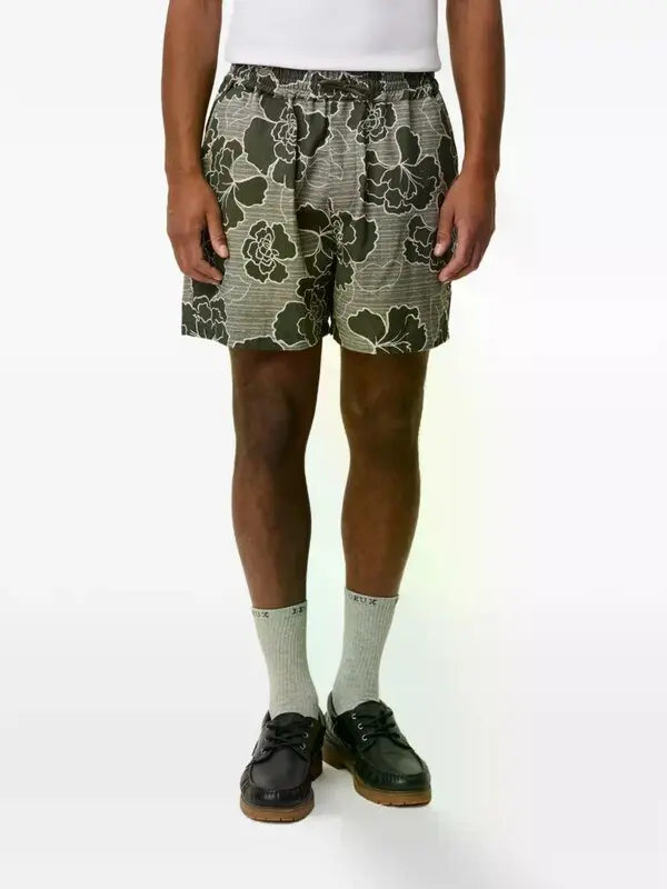 LES DEUX Charlie Poppy Shorts - Green