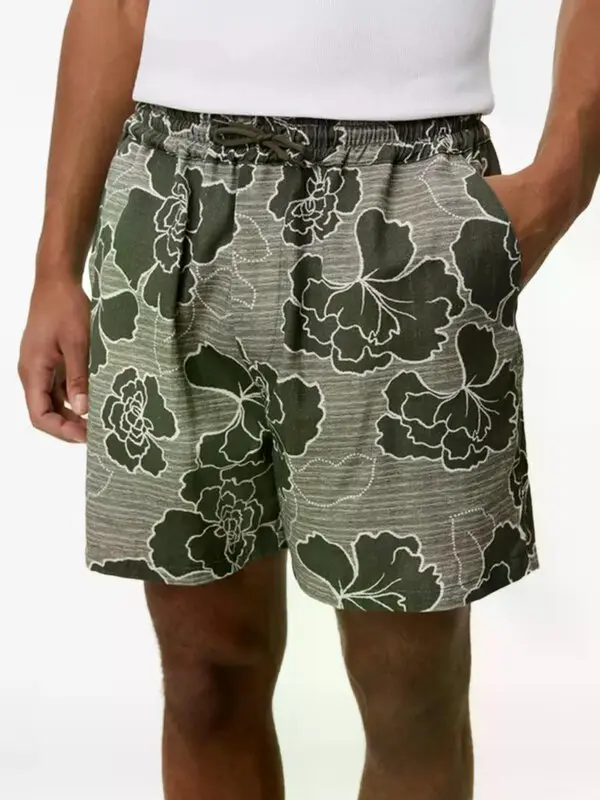 LES DEUX Charlie Poppy Shorts - Green