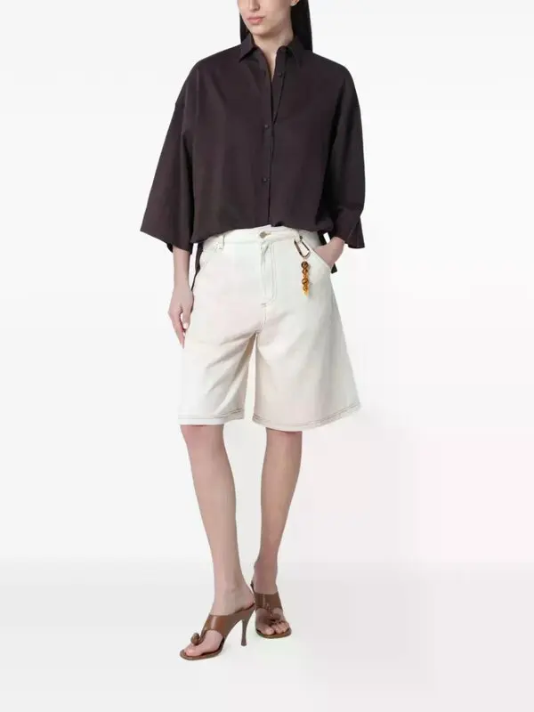 DARKPARK Dora Delave Wide-sleeved Shirt - Brown
