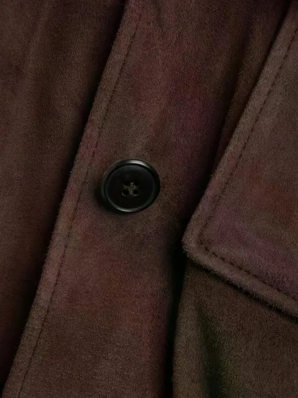 Stouls Leoncino Suede Jacket - Brown