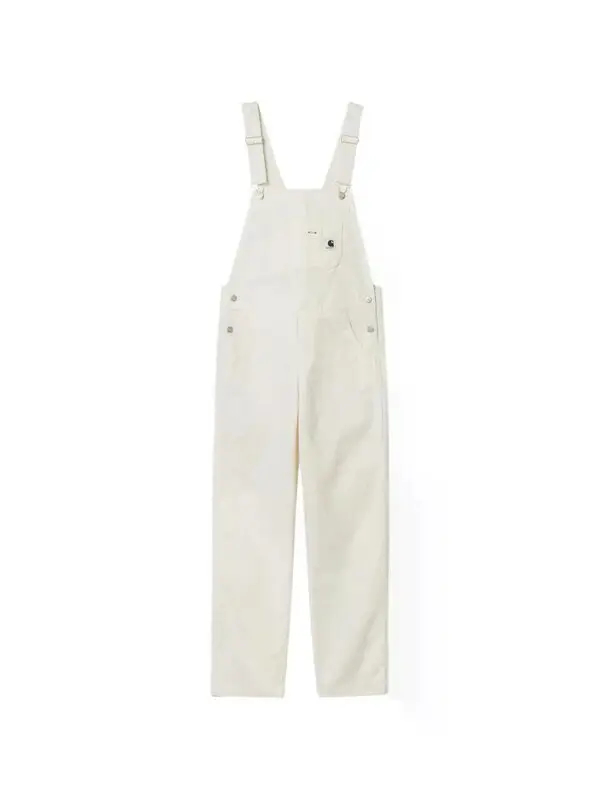 Carhartt Work In Progress Bib Overalls - White