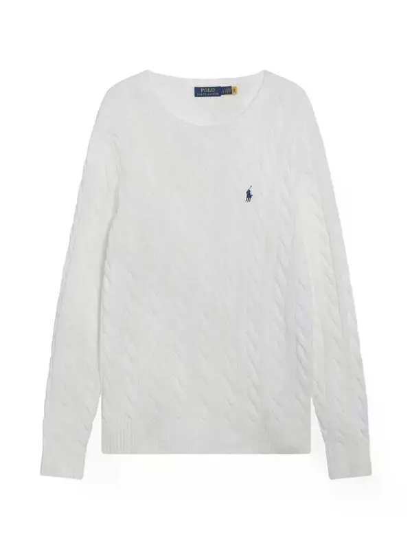Polo Ralph Lauren Cable-knit Jumper - White