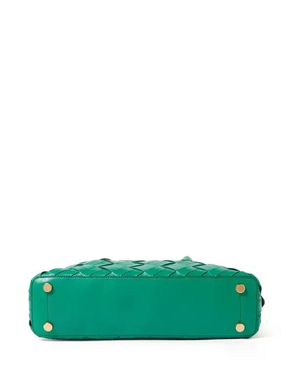 Stella McCartney Ryder Woven Shoulder Bag - Green