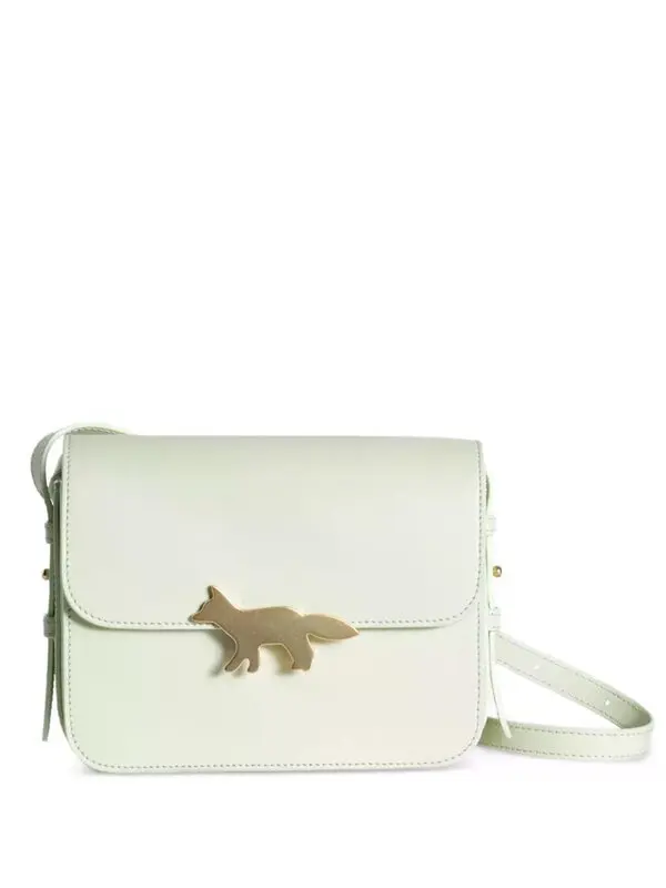Maison Kitsuné Fox Satchel Cross Body Bag - Green