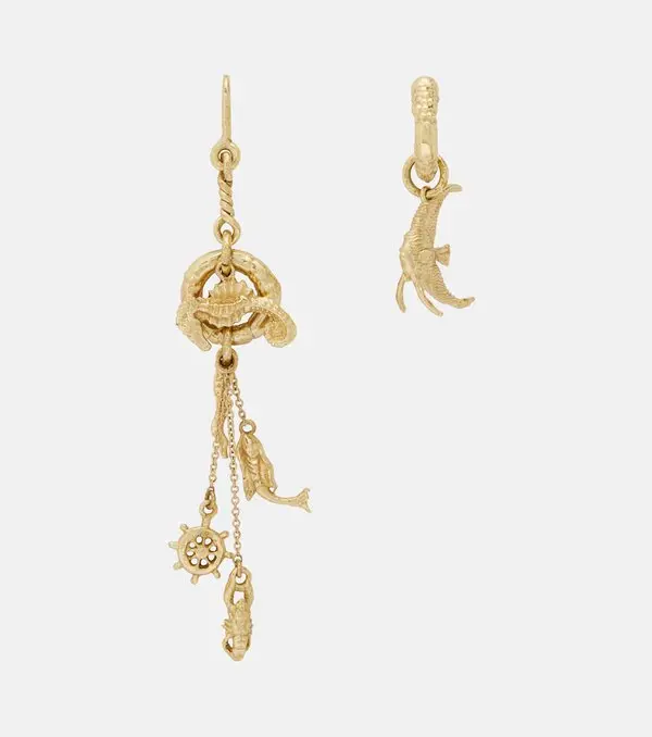 ALEMAIS Alemáis Plated Brass Earrings - Gold