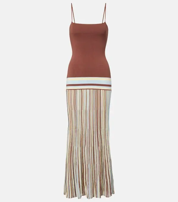 Faithfull The Brand Citara Striped Maxi Dress - Multicoloured