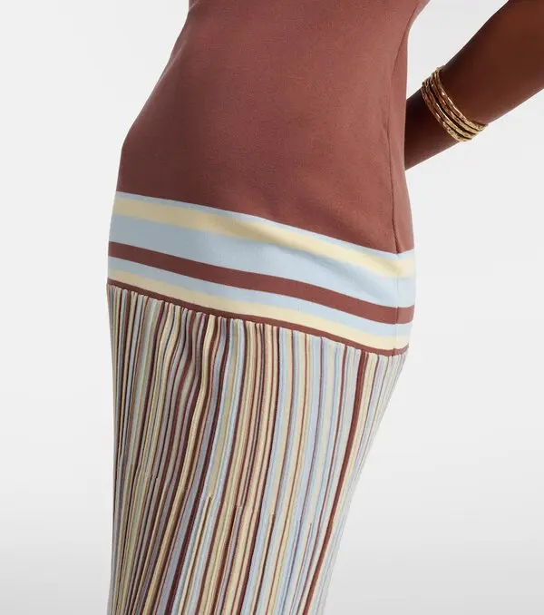 Faithfull The Brand Citara Striped Maxi Dress