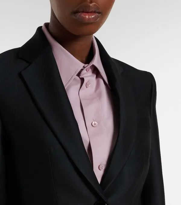 Balenciaga Wool And Silk Blazer