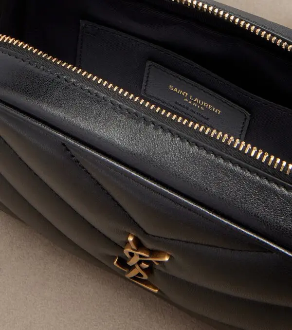 Saint Laurent Loulou Mini Camera Bag - Black