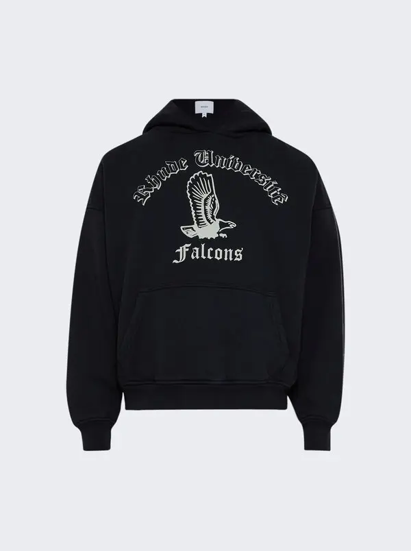 Rhude Collegiate Falcons Hoodie - Black