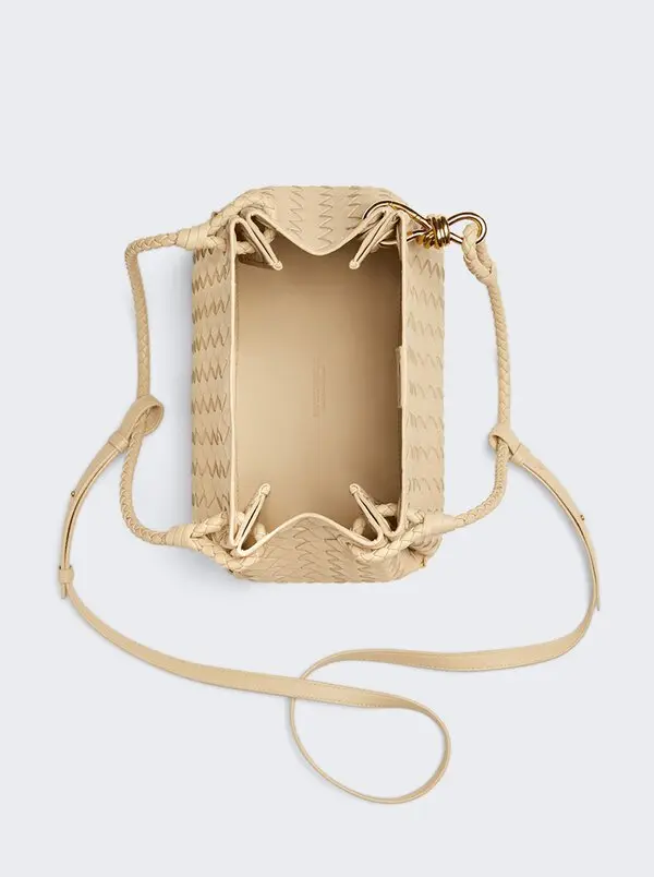 Bottega Veneta Parachute Shoulder Bag Tufo - Beige