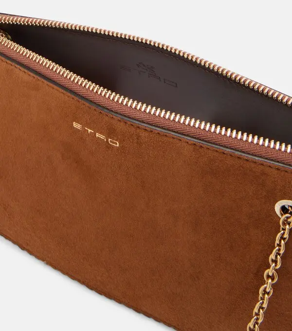 Etro Suede Crossbody Bag