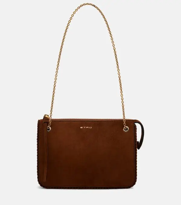 Etro Suede Crossbody Bag