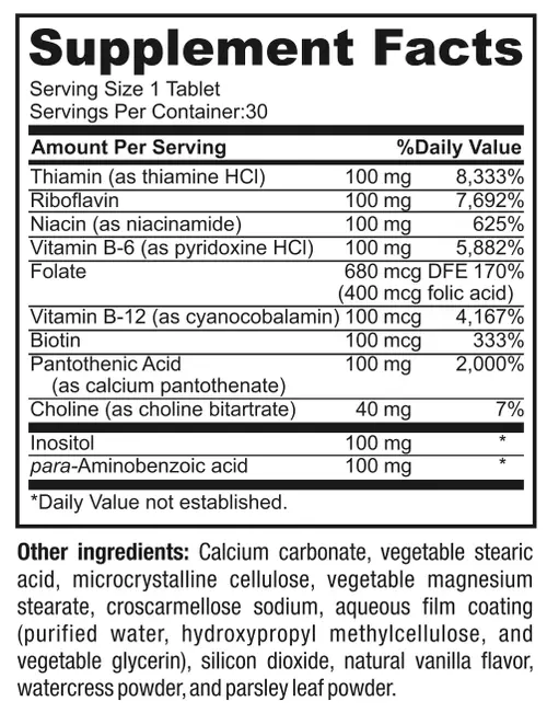 SWOLVERINE B-vitamin Complex